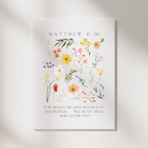 Customizable Digital Print Aesthetic Bible Verses - Printable Wall Art ...