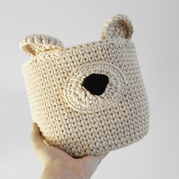 Bear Basket - Etsy