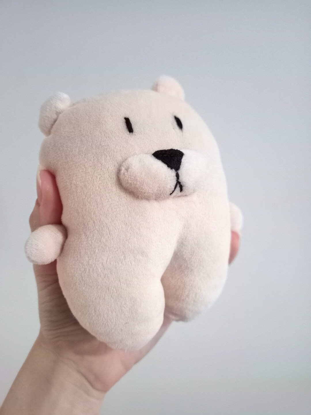 Plush Bear Soft Toy Plushies Plush Toy Stuffed Animal Bear Toy Beige ...