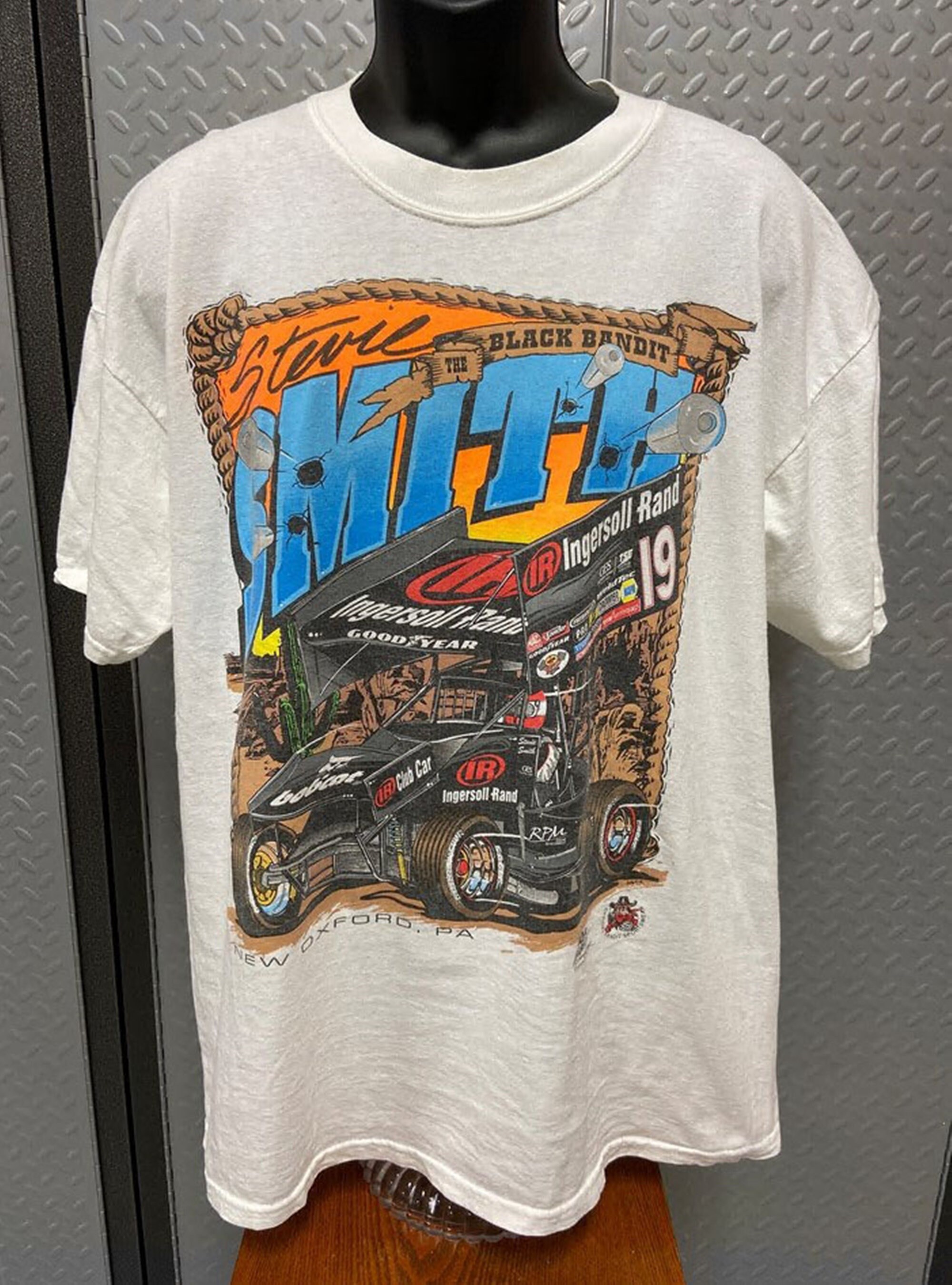 Vintage 90s Sprint Car Stevie Smith/black Bandit T-shirt, Sprint Car ...