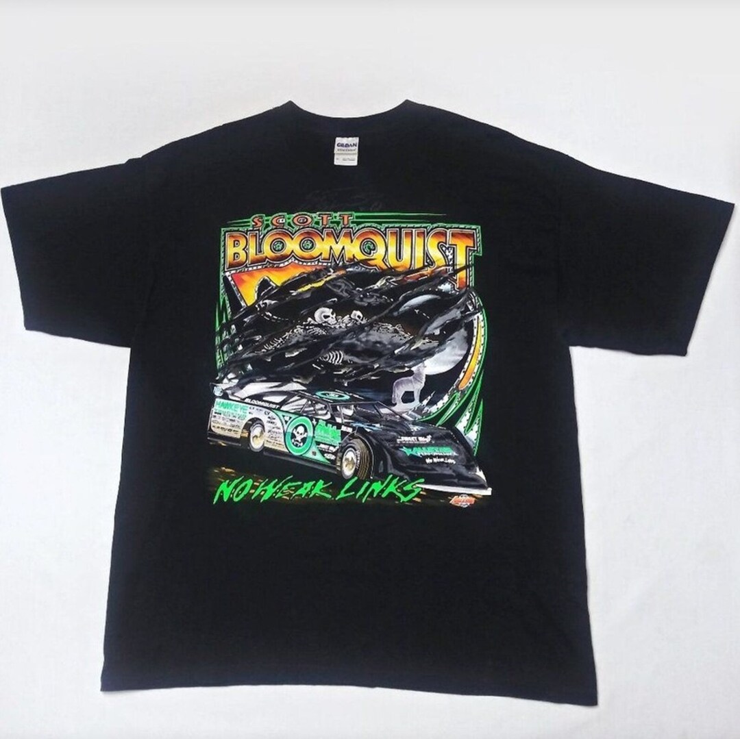 Vintage 90s Scott Bloomquist Dirt Late Model Racingt-shirt, Late Model ...