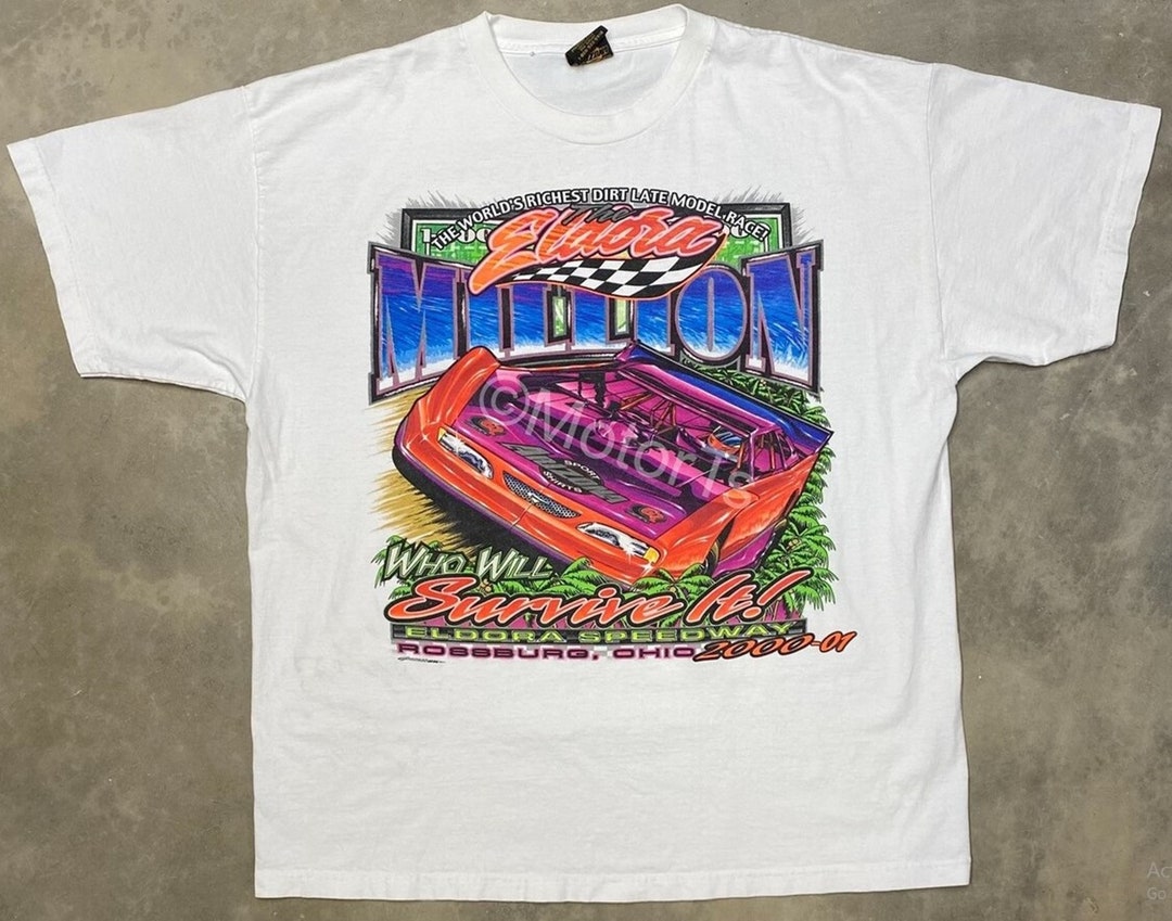 Vintage 2001 Eldora Million Dollar Dirt Late Model Race T-shirt, Late ...