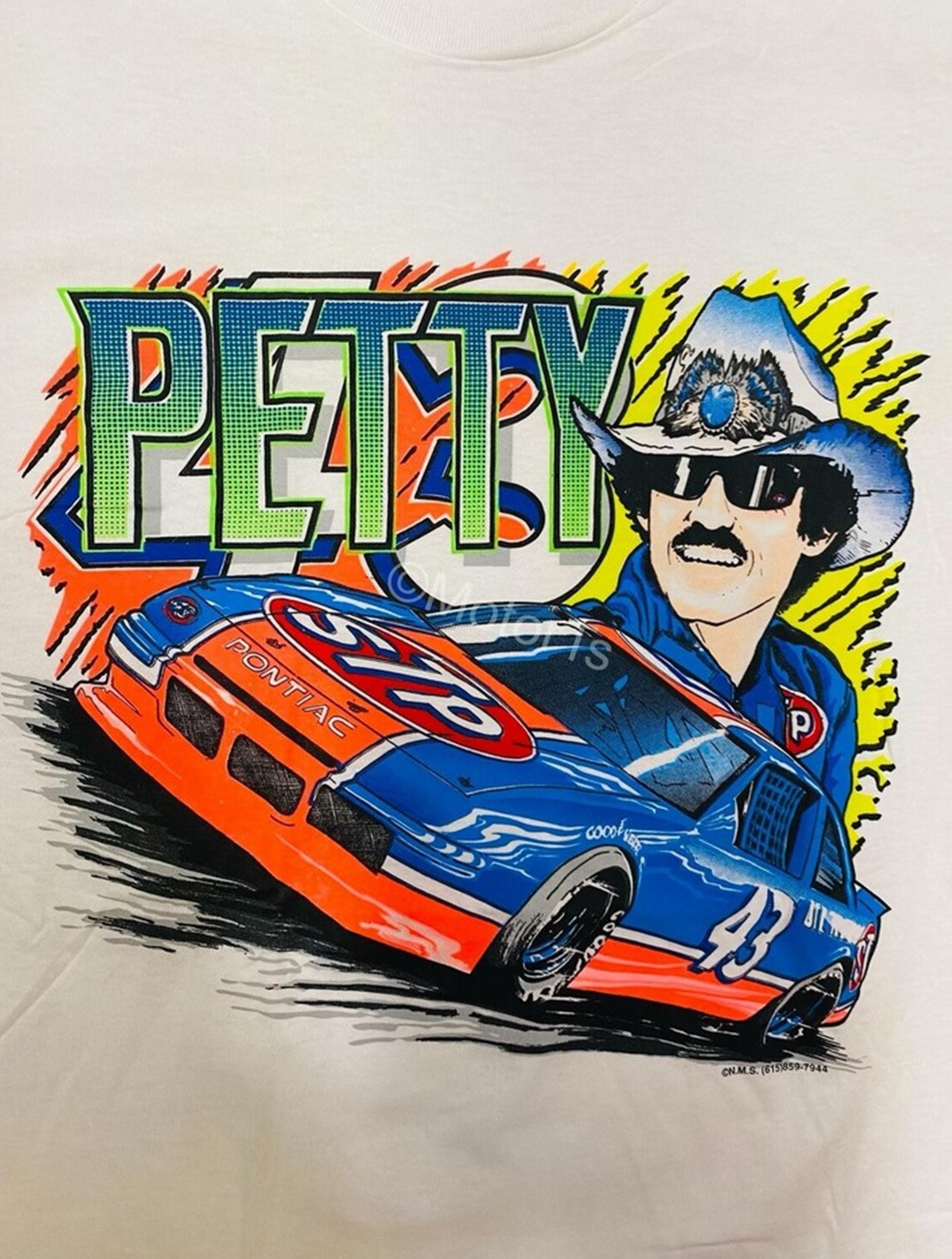 Vintage 1992 Richard Petty NASCAR T-shirt, Richard Petty Shirt, Richard ...