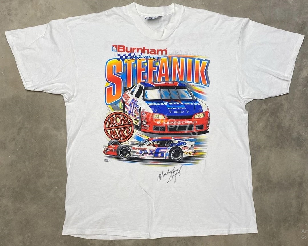 Vintage 1997 Mike Stefanik Modified Series Racing T-shirt, Mike ...