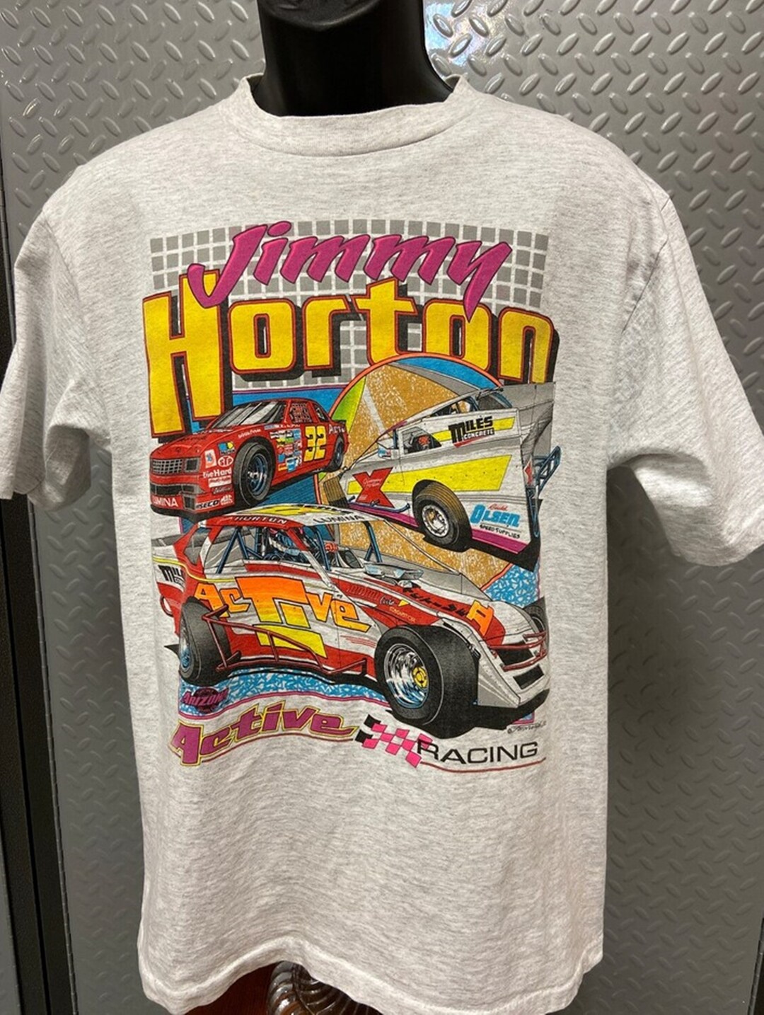 Vintage 90s NASCAR/DIRT/DA Mod Jimmy Horton T-shirt, Jimmy Horton Shirt ...