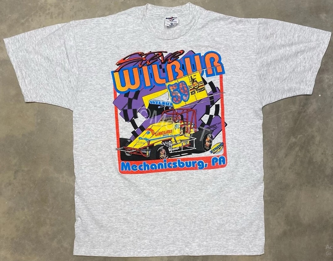 Vintage 1990’s Steve Wilber Super Sportsman Sprint Car T-shirt, Sprint ...