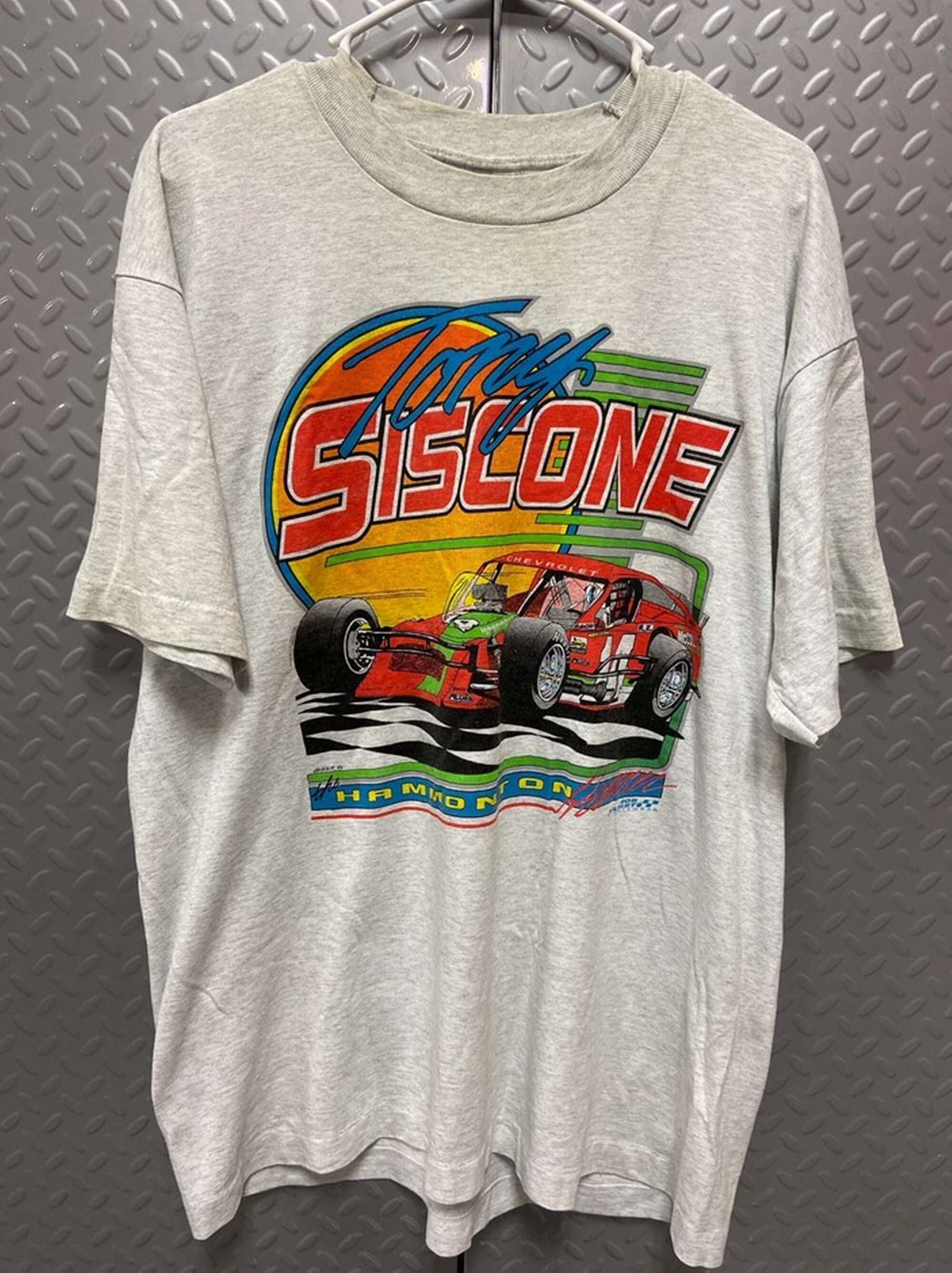 Vintage 90s Nascar Tony Siscone T-shirt, Tony Siscone Shirt, Tony ...