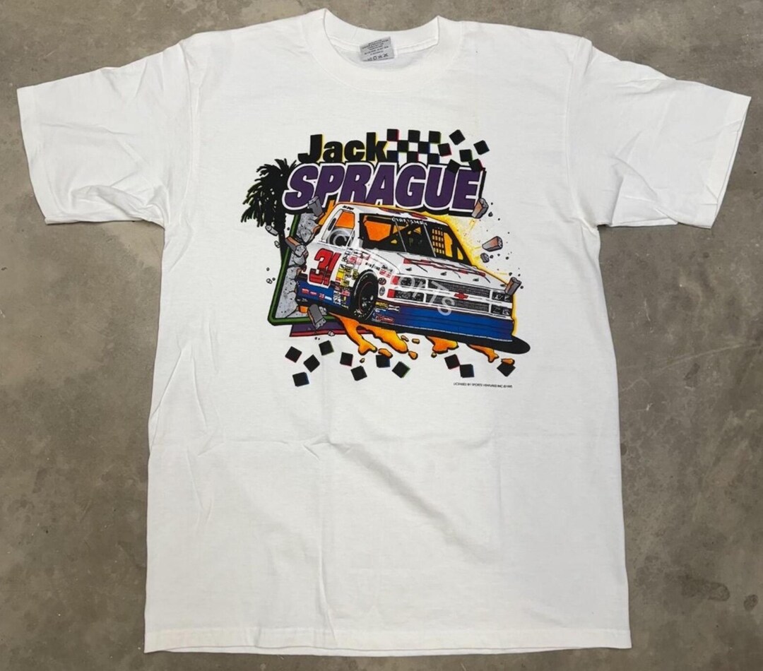 Vintage 1995 Jack Sprague Nascar Racing T-shirt, Jack Sprague Shirt ...