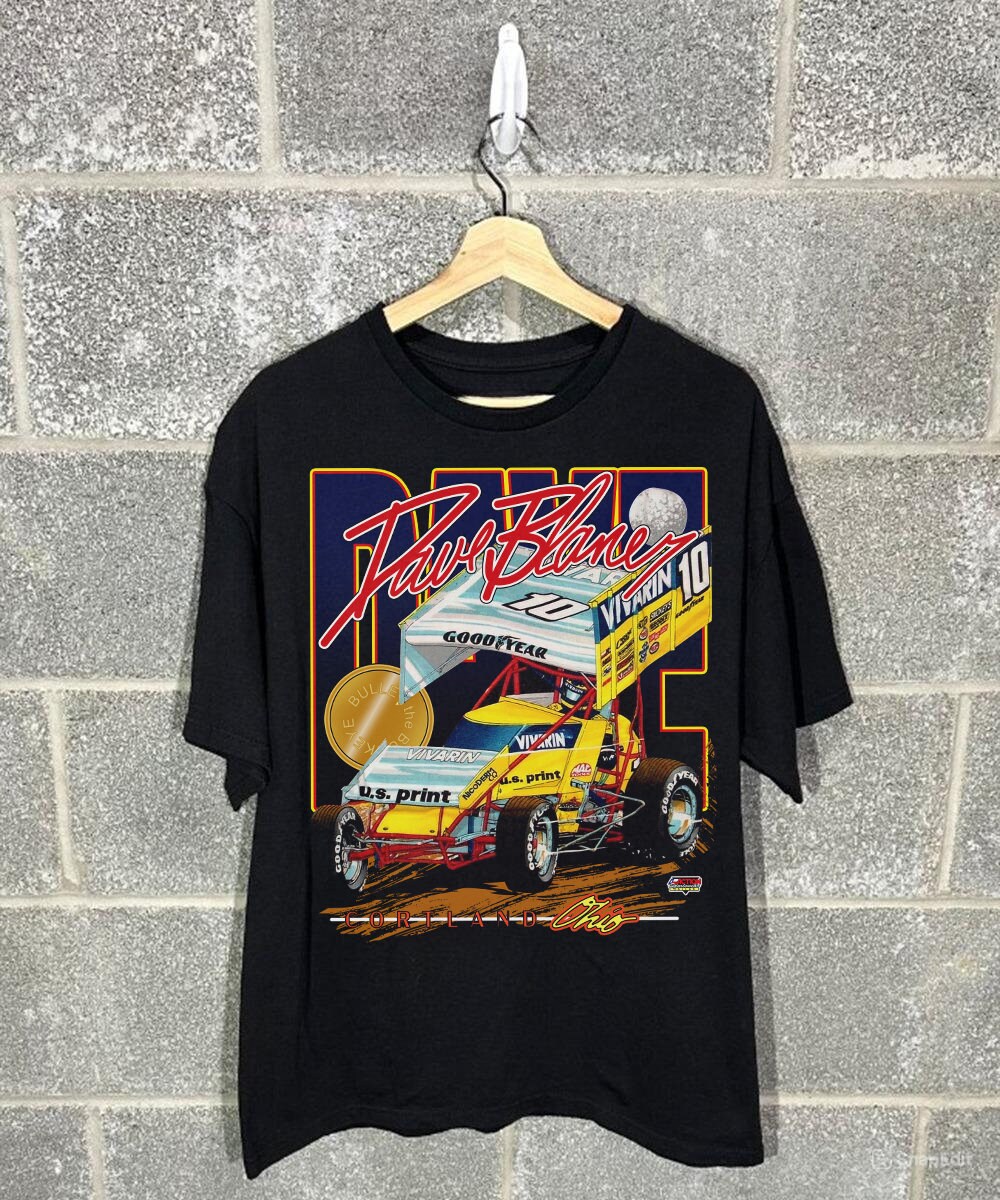 Vintage 90s Dave Blaney Sprint Car T-shirt, Dave Blaney Shirt, Dave ...