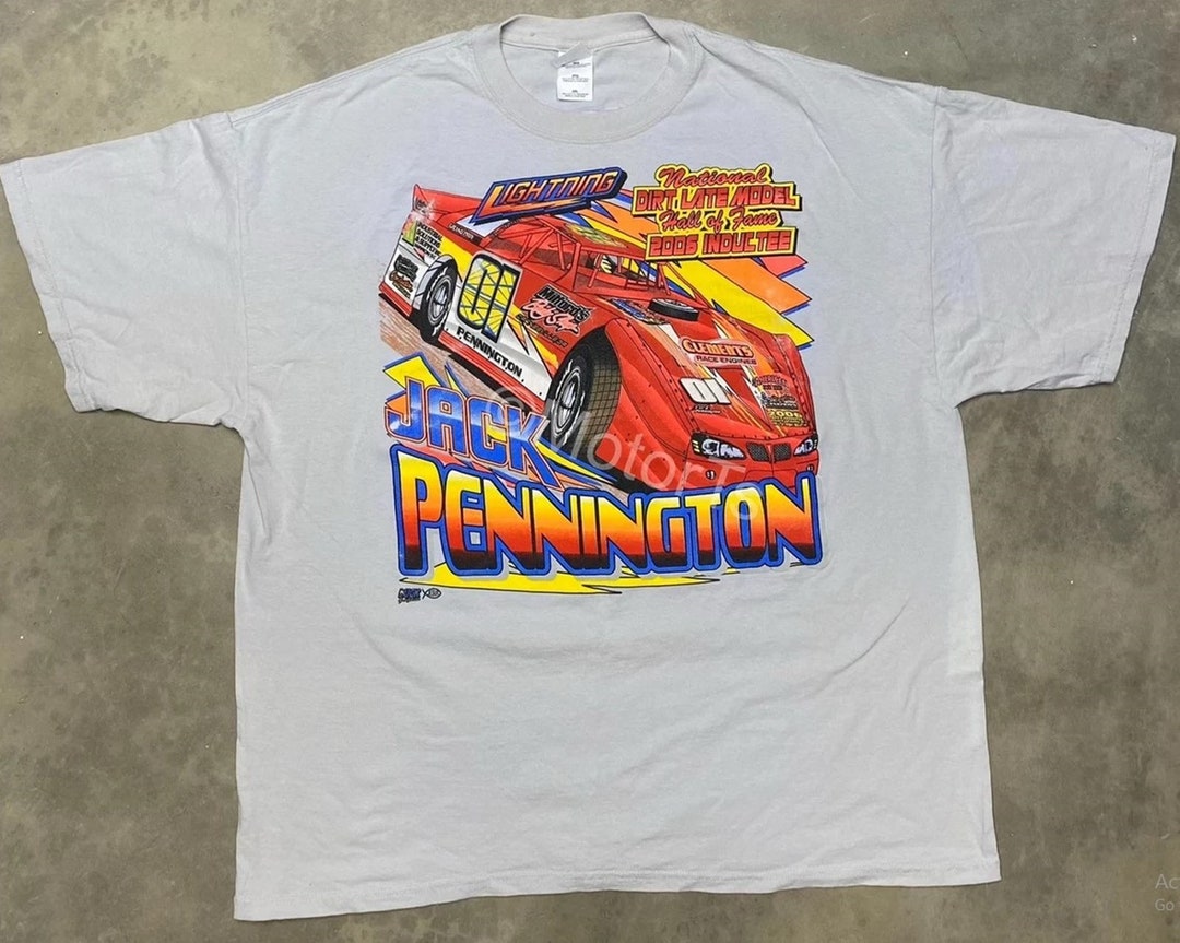 Vintage 2001 Jack Pennington Late Model T-shirt, Late Model T-shirt ...