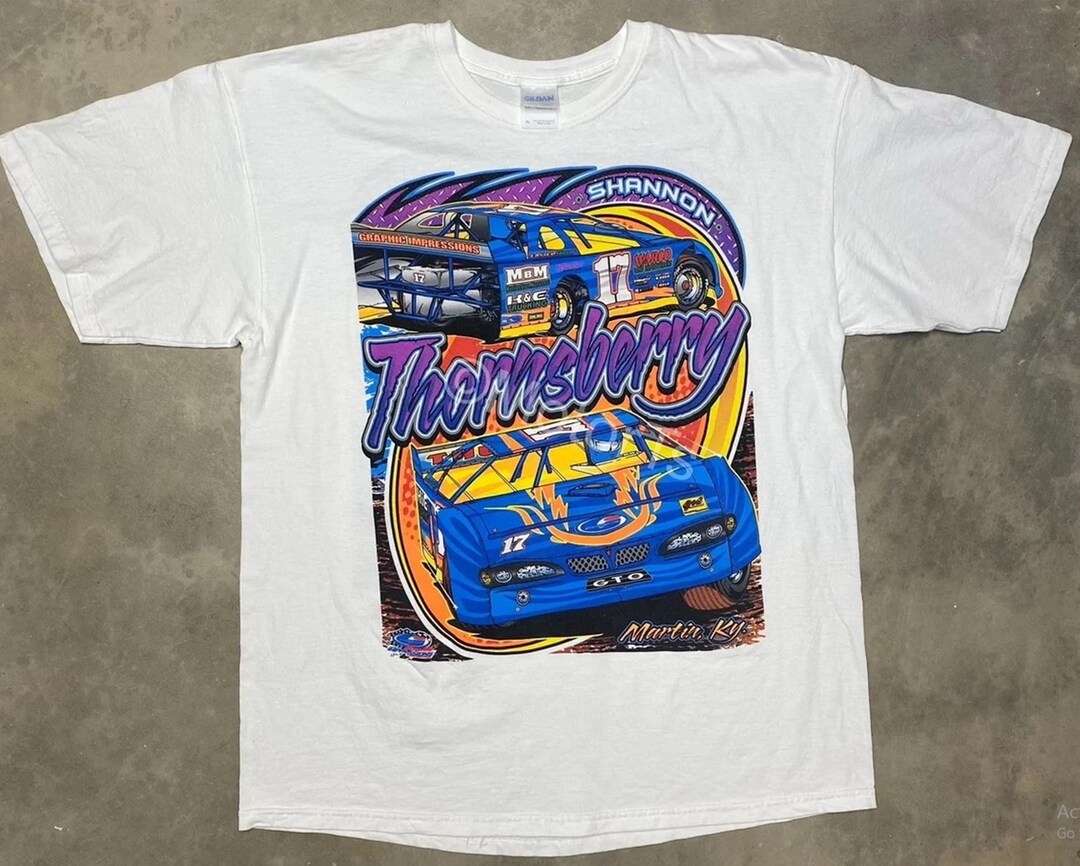 Vintage 2000s Shannon Thornsberry Dirt Late Model Racing T-shirt, Late ...