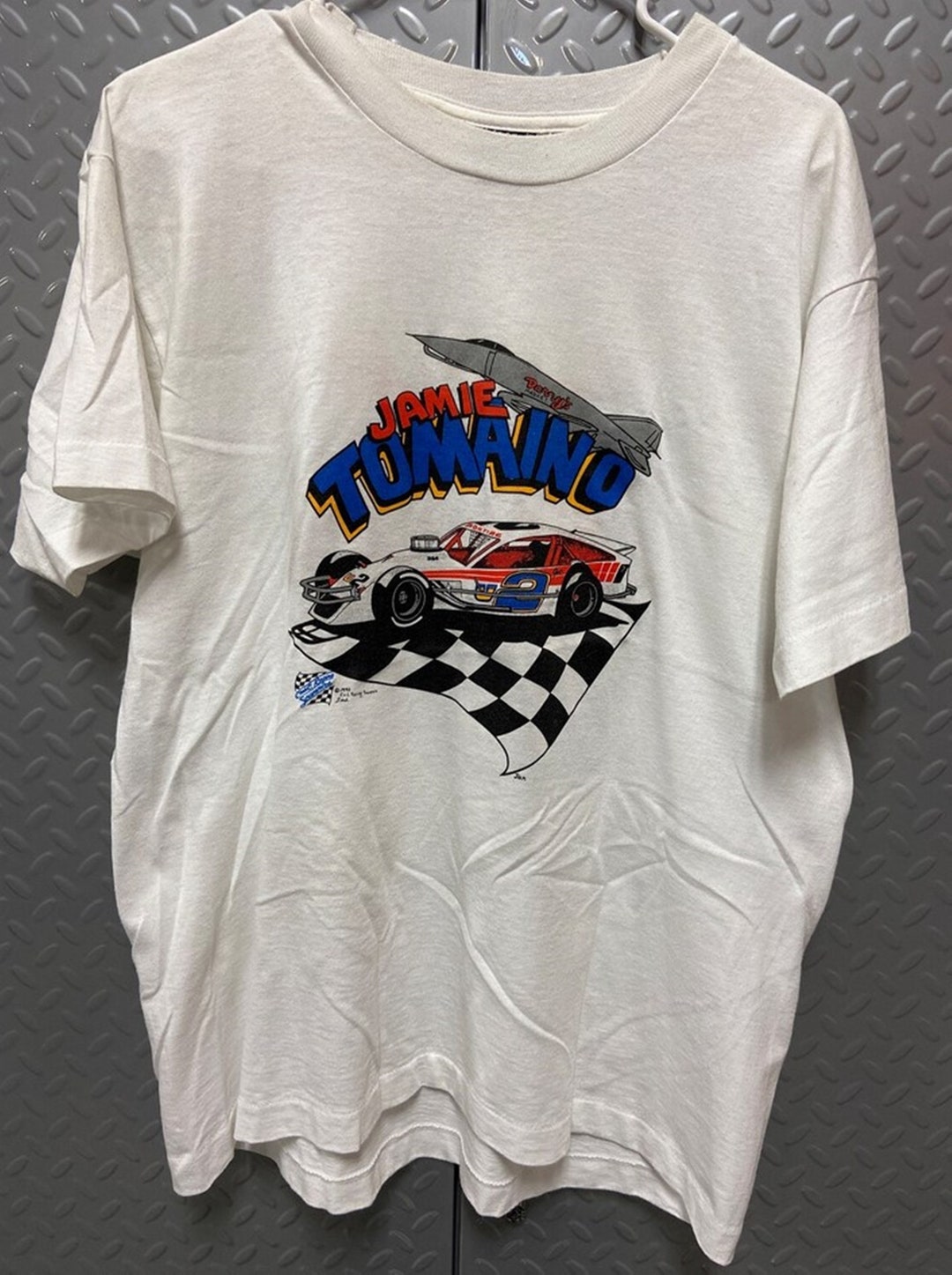 Vintage 90s Nascar Jamie Tomaino T-shirt, Jamie Tomaino Shirt, Jamie ...