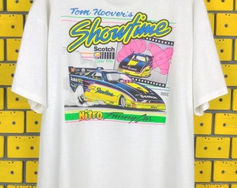 Rare Tom Hoover Showtime Funny Car T-shirt L 80s - Etsy