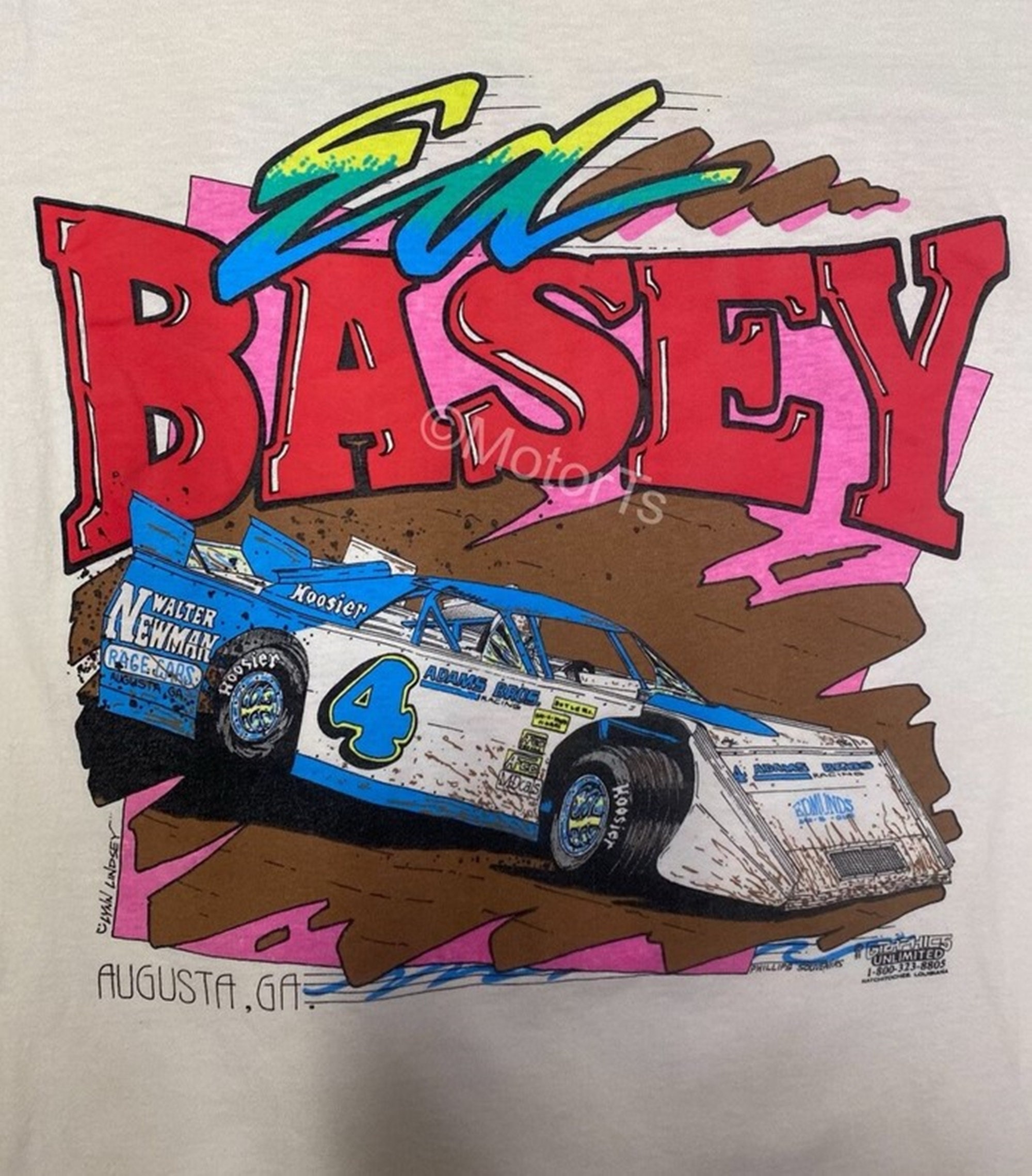 Vintage 1991 Ed Basey Dirt Late Model T-shirt, Late Model Shirt, Late ...