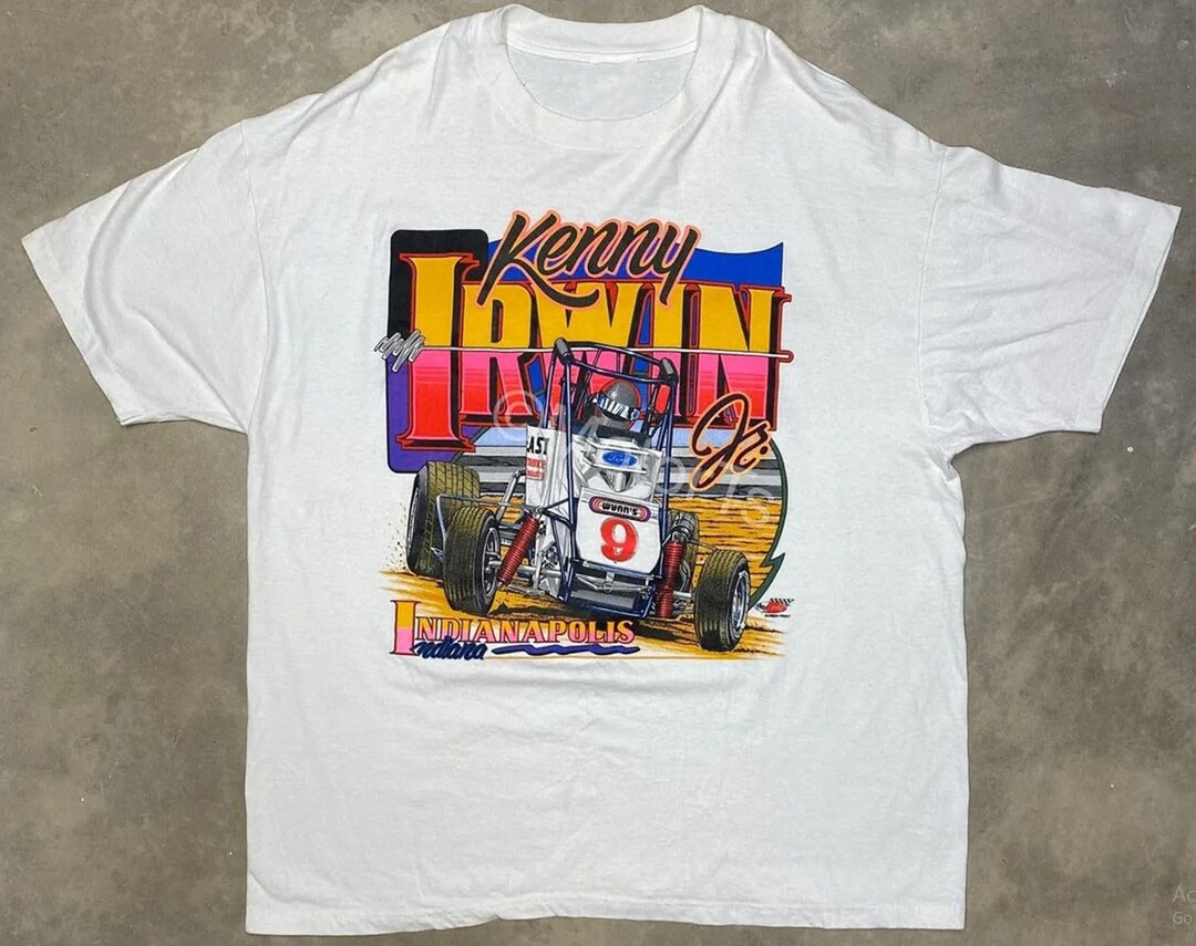 Vintage 1996 Kenny Irwin Jr. Sprint Car T-shirt, Sprint Car T-shirt ...