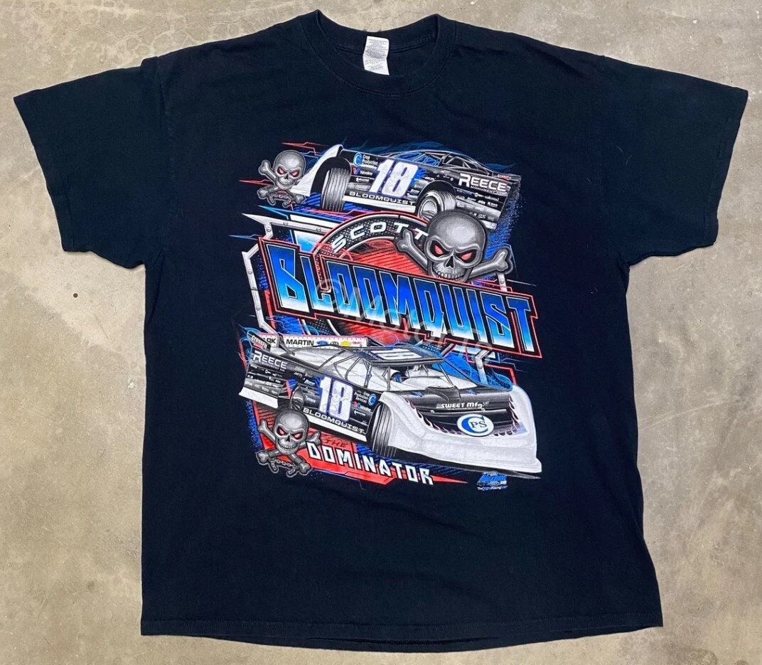 Vintage Scott Bloomquist Dirt Late Model Racing T-shirt, Late Model T ...