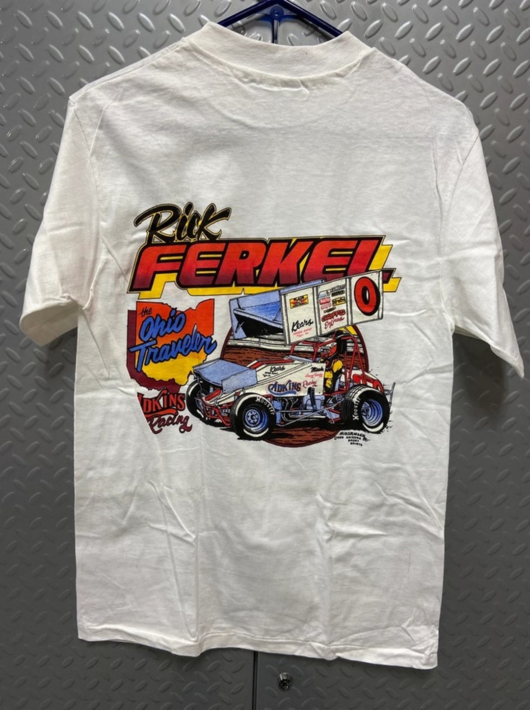 Vintage Rick Ferkel the Ohio Traveler T-shirt, Rick Ferkel Shirt, Rick ...