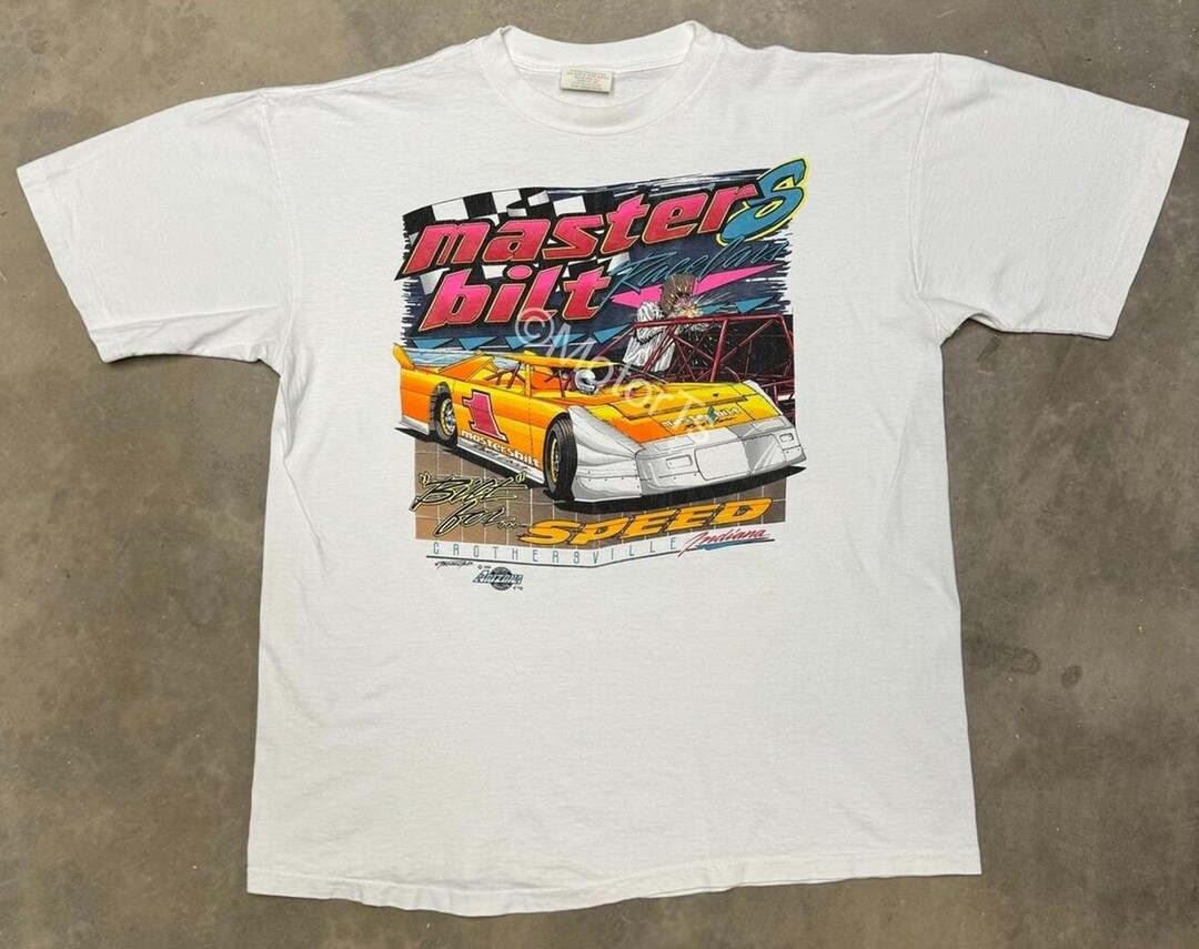 Vintage 1994 Mastersbilt Dirt Late Model Race Car T-shirt, Late Model ...
