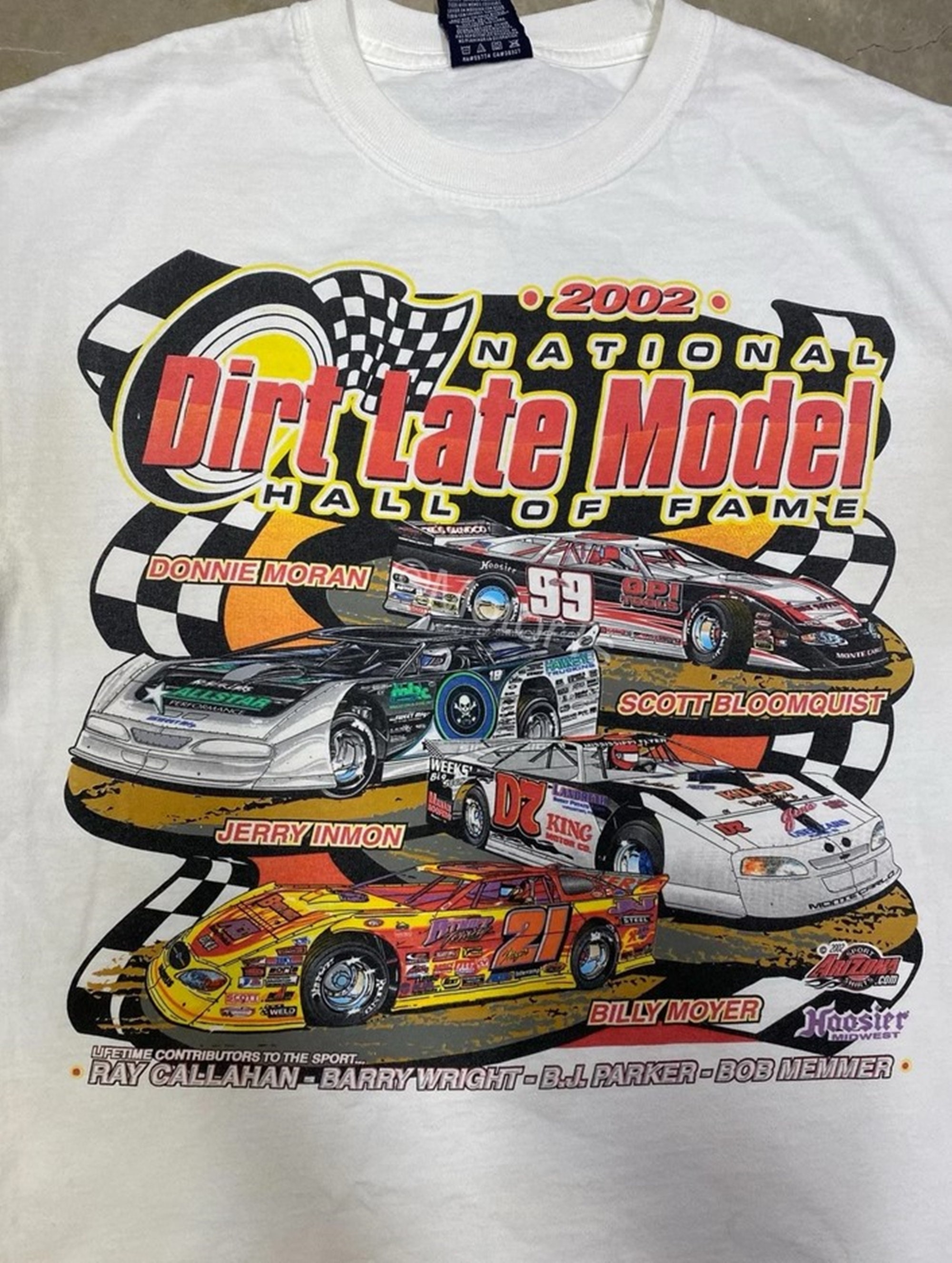 Vintage 2002 National Dirt Late Model Hall of Fame T-shirt, Late Model ...
