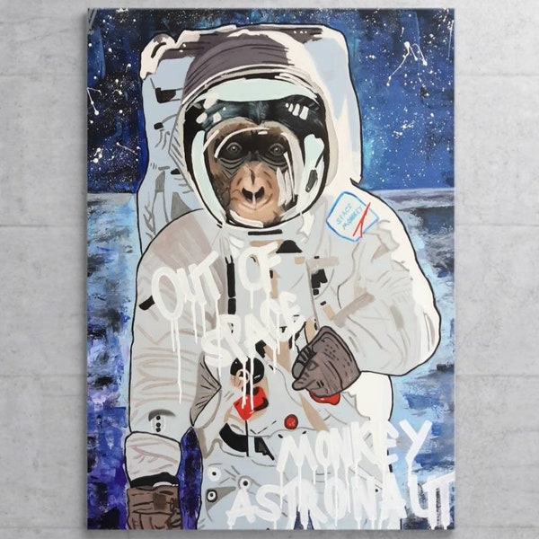 Astronaut Art - Etsy