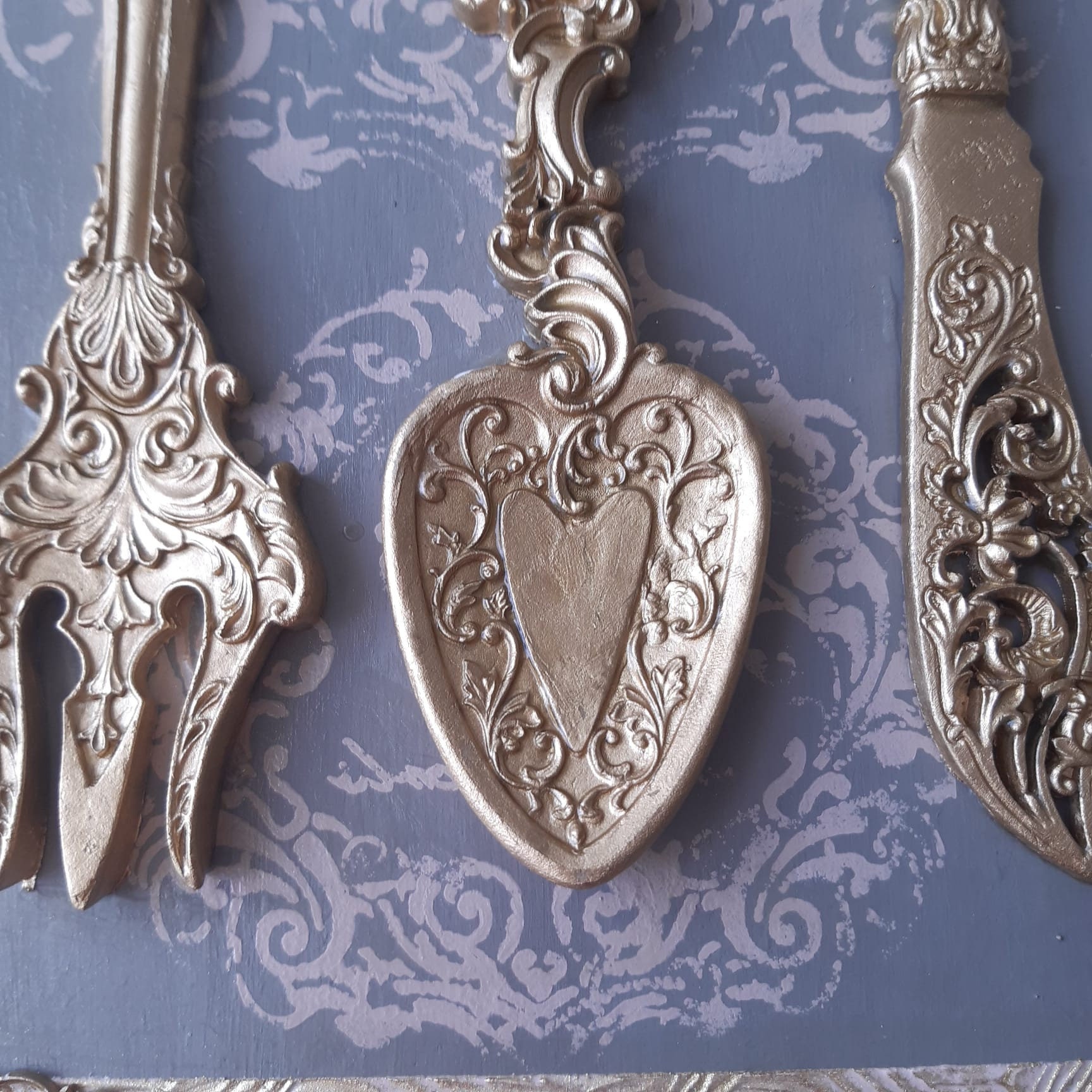 Cutlery Wall Decor Sculpture of Vintage Forks Spoons Knife Teaspoons ...