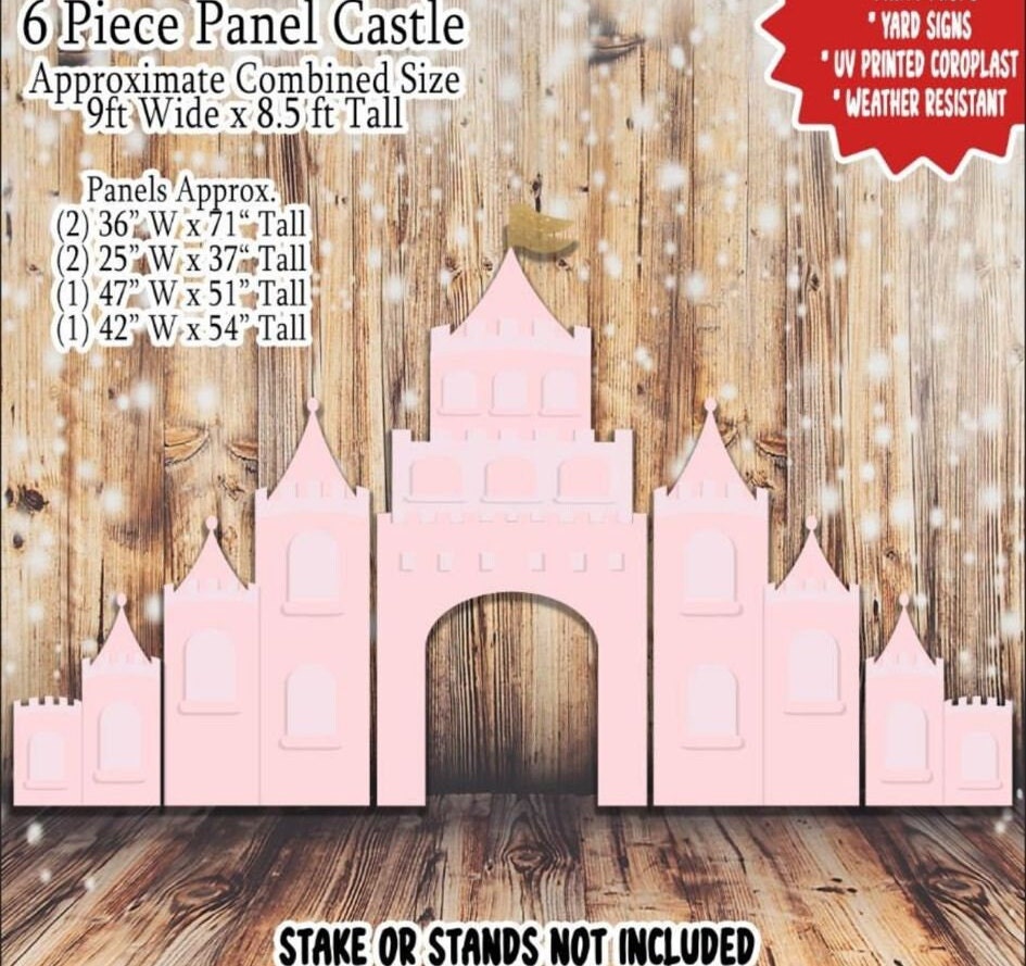 Cardboard Castle Theme Props