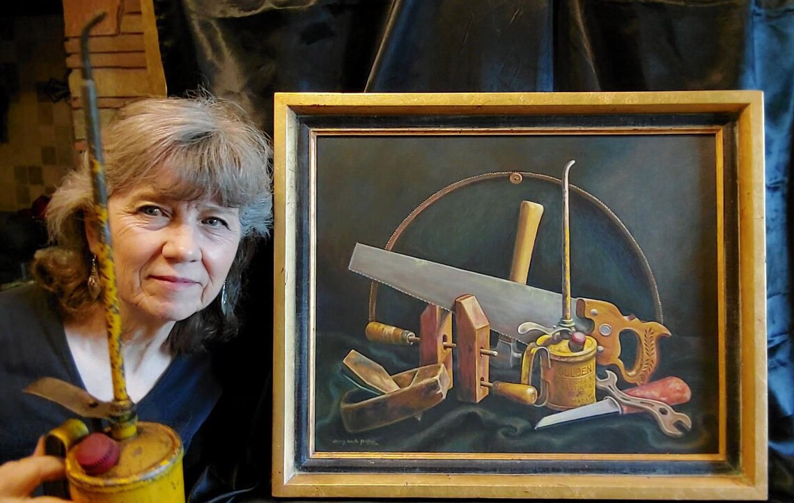 Acrylic Painting Traditional. Working With Our Hands. Original Painting ...
