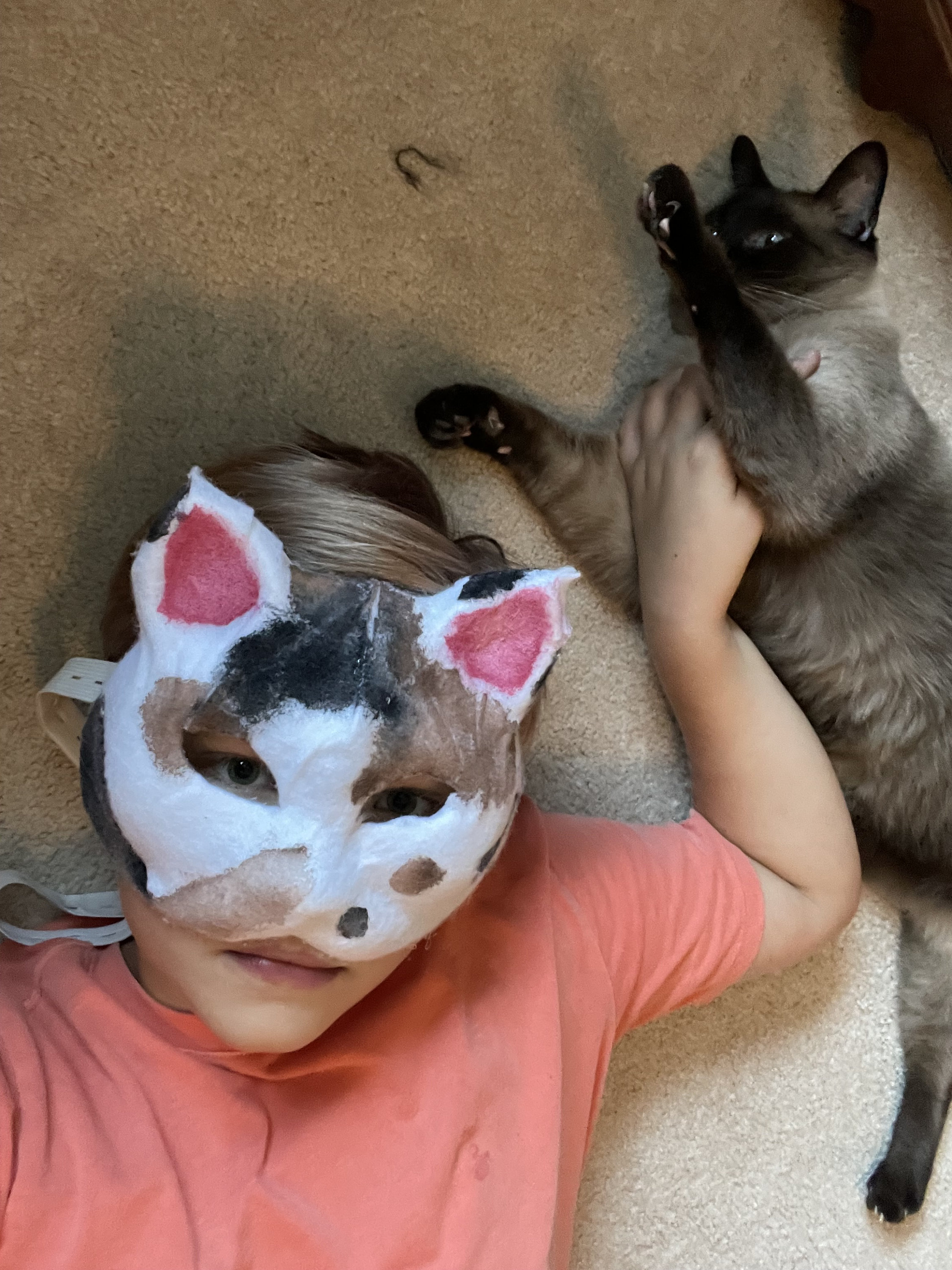 Calico Cat Mask for Therians, Otherhearted, Furries - Etsy