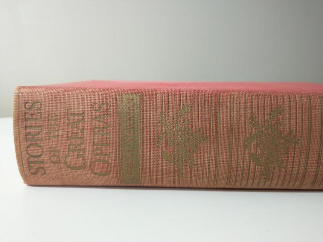 Rare Vintage 1930s Antique Opera History Book - Etsy