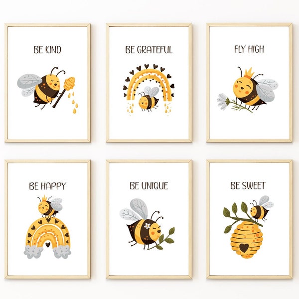 Bee Wall Decor - Etsy