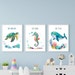 Boy Nursery Prints Set Under the Sea Nursery Prints Nautical Ocean ...