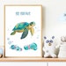 Boy Nursery Prints Set Under the Sea Nursery Prints Nautical Ocean ...