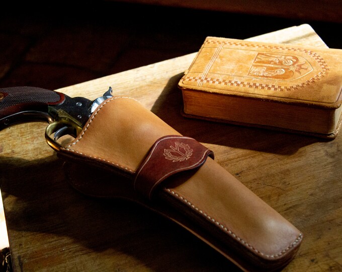Handmade Prestige Holster for Revolver / Remington 1858 Sheriff New ...