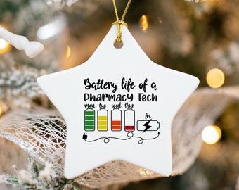 12 Days of Pharmacy Christmas Ornament, Pharmacy Christmas Gift for ...