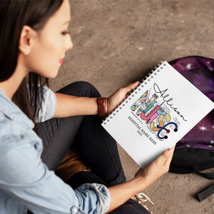 Custom Nurse Notebook, Personalized Nurse Gift, Registered Nurse ...