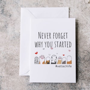 Vet Tech Week Cards Bulk, Vet Tech Card Pack, Funny Vet Tech Week Gifts ...