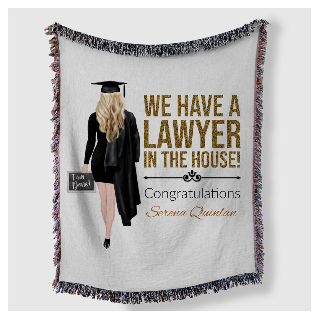 Personalized Law School Graduation Gift for Daughter, New Attorney ...
