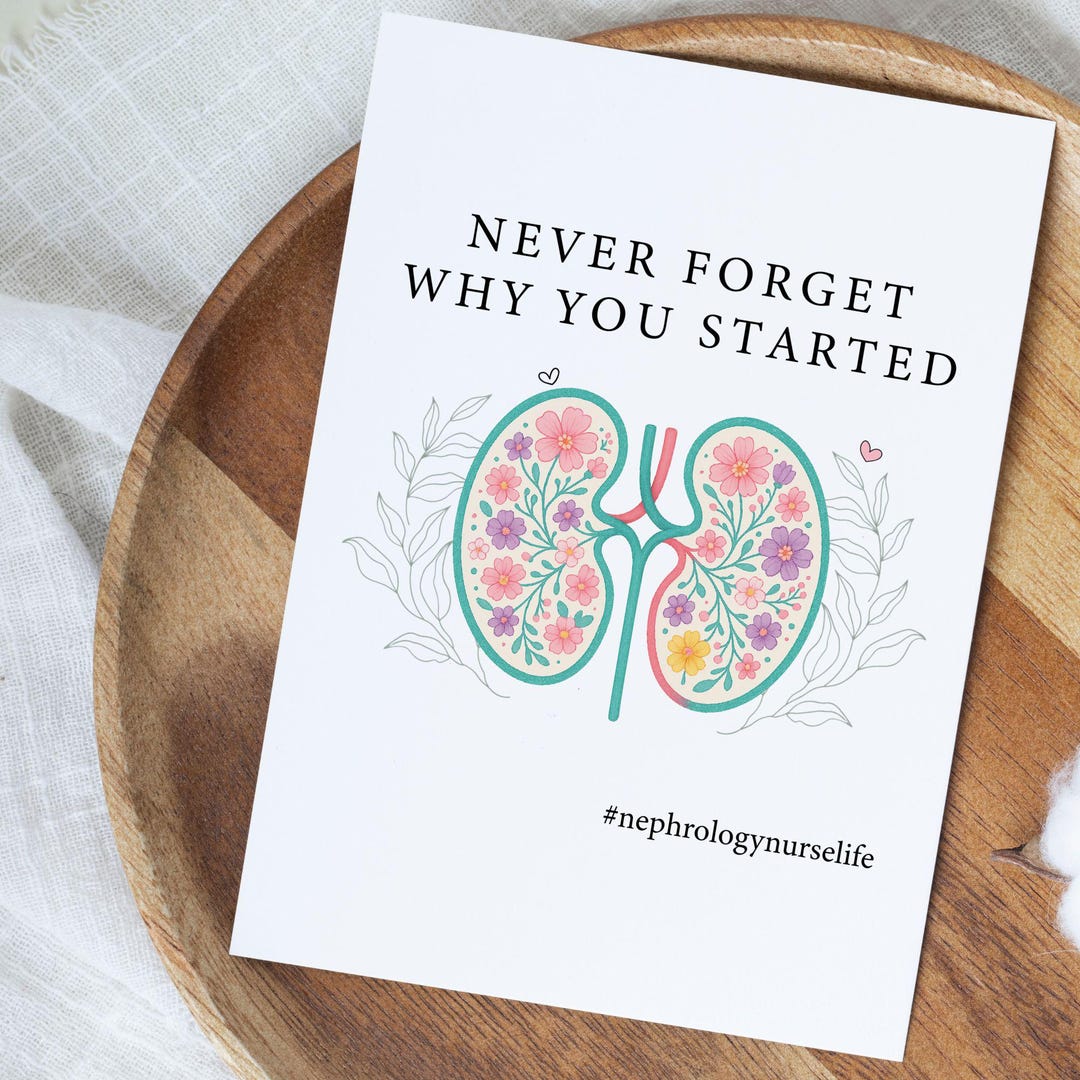 Nephrology Nurse Week Cards Bulk, Nephrol. Nurse Nurse Card Pack, Never ...