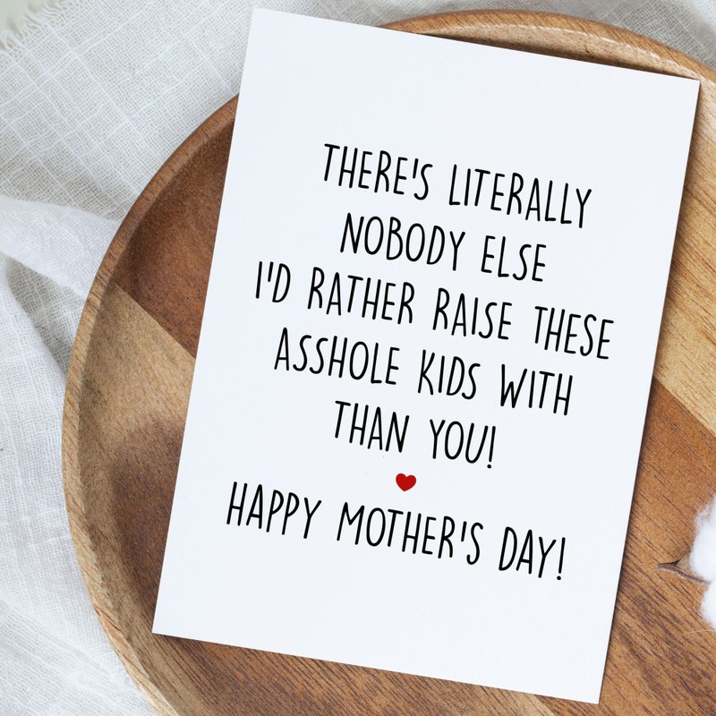 Funny Mothers Day Cards - Etsy