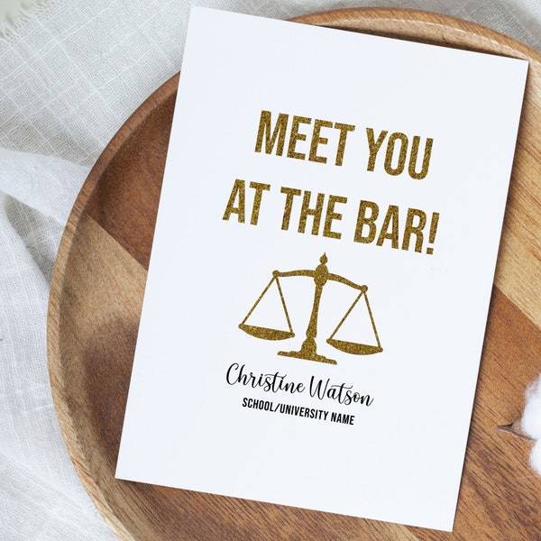 Congratulations Passing the Bar - Etsy