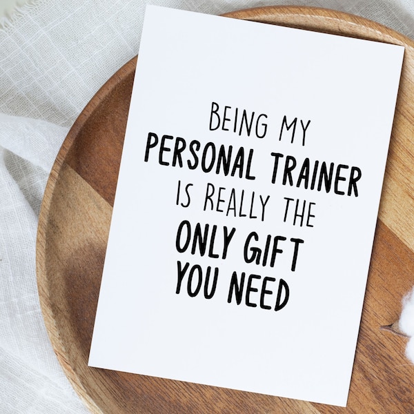 Christmas Cards for Gym Instructor - Etsy
