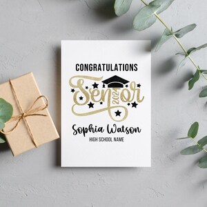 Personalized Senior Class of 2024 Card, Congratulations Card, High ...