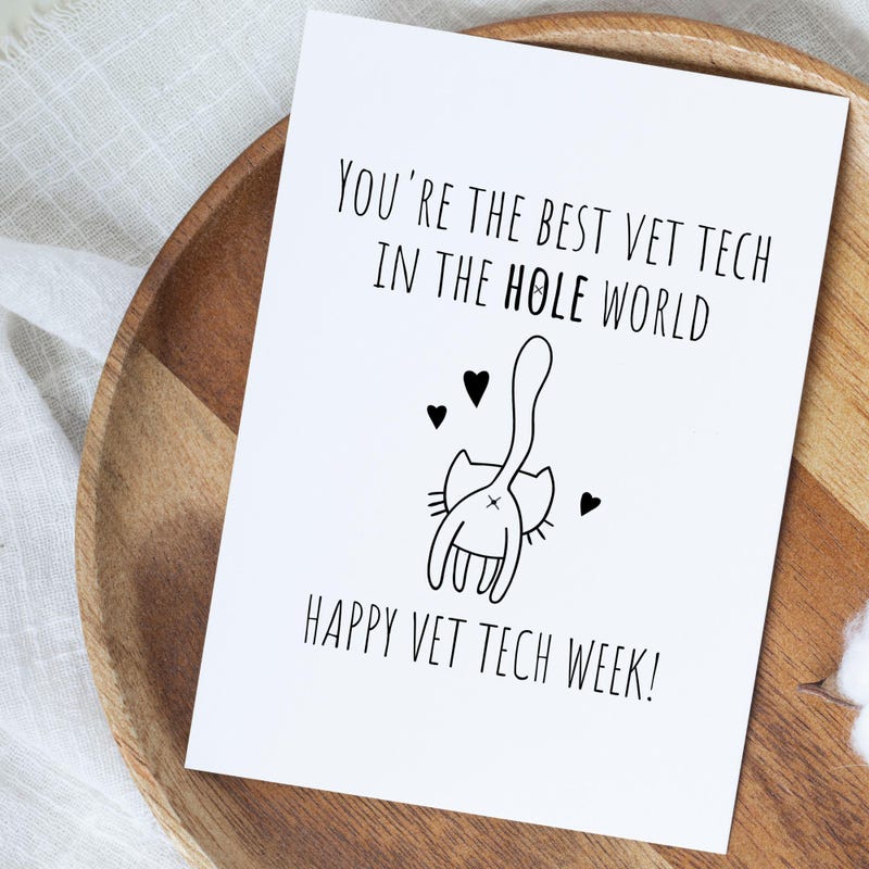 Vet Tech Week - Etsy