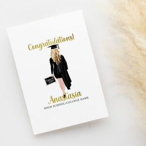 Personalized High School Graduation Card for Daughter, College ...