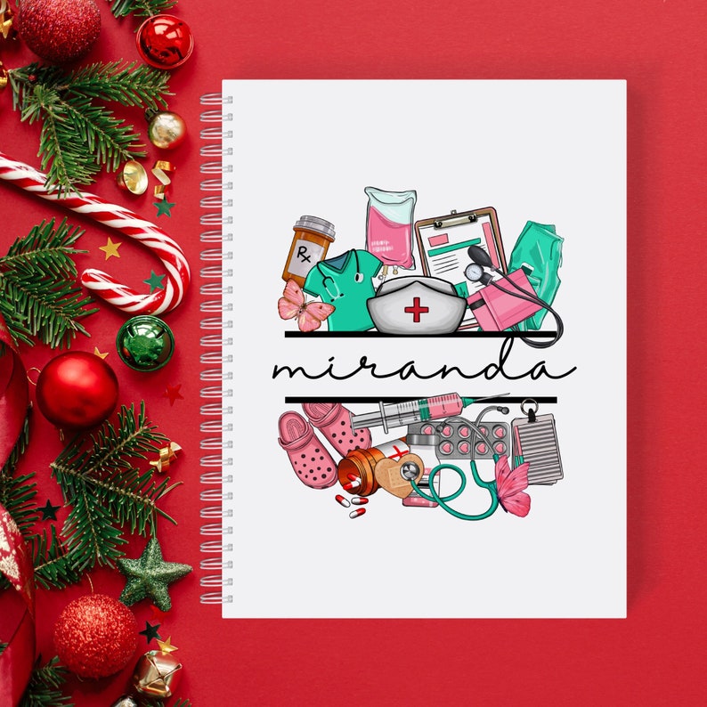 Personalized Nurse Gift, Custom Nurse Notebook, Registered Nurse ...
