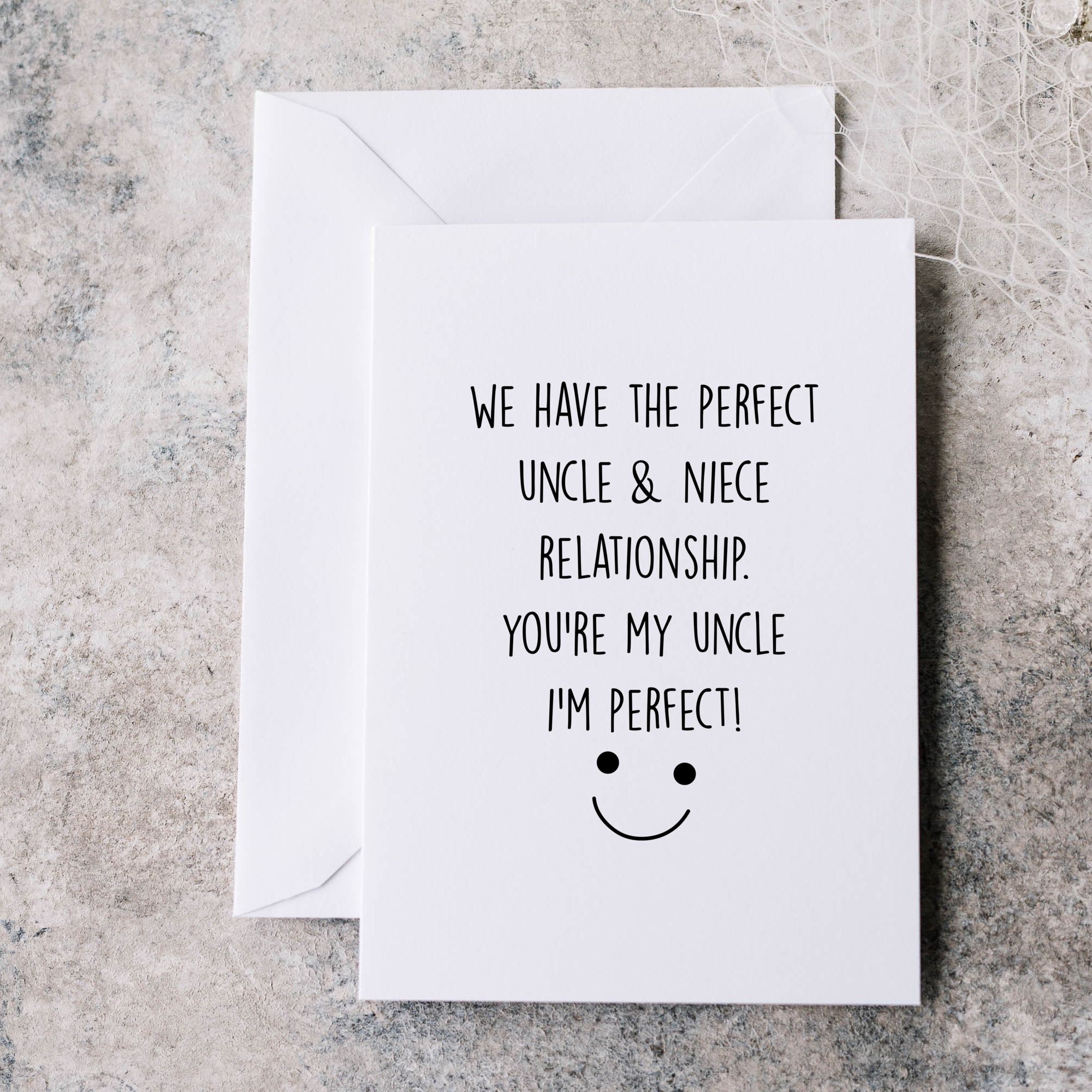 Happy Father's Day Card for Uncle Fathers Day Gift From - Etsy