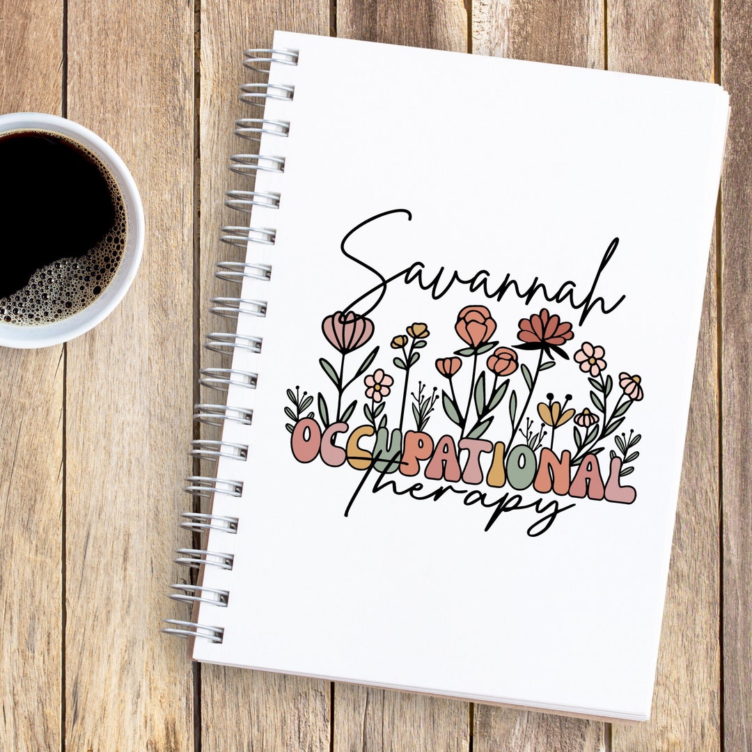 Personalized Occupational Therapy Gift, Occupational Therapist Notebook ...