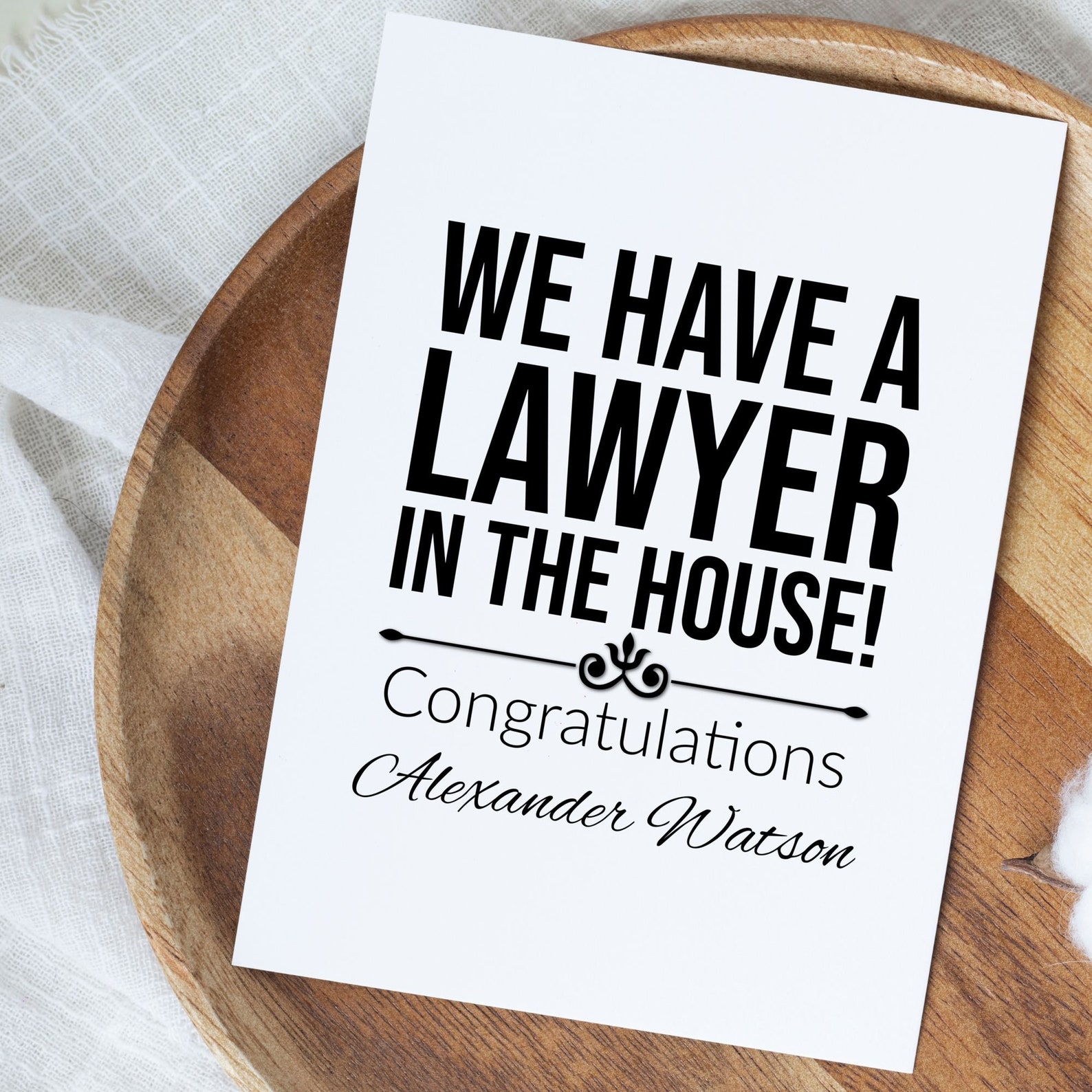 Law School Graduation Gift Funny Lawyer Graduation Card New - Etsy