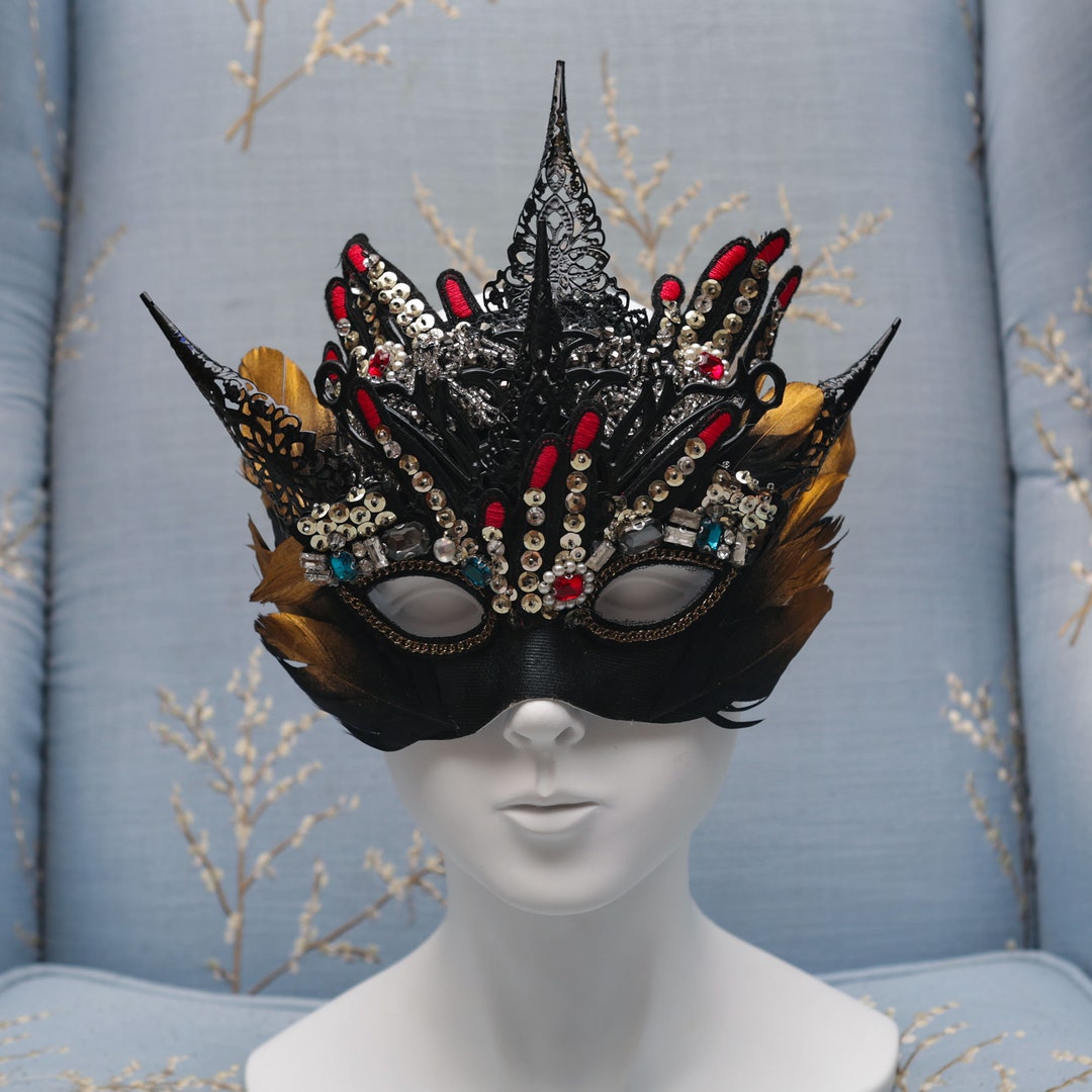 Sci-fi Punk Stage Venice Halloween Party Masquerade Mask Metal - Etsy