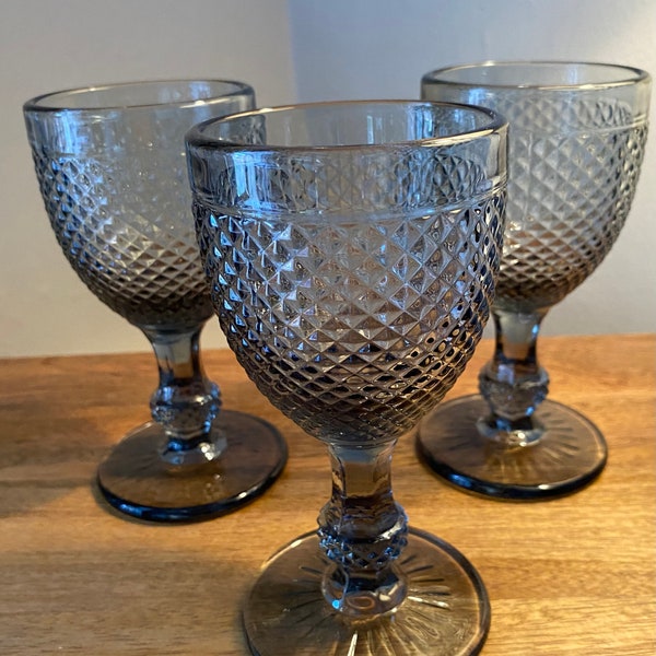 Black Water Goblets - Etsy